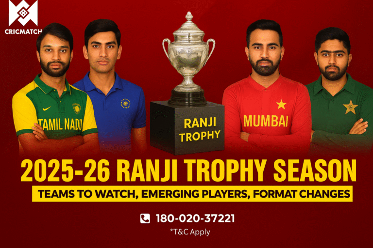 2025–26 Ranji Trophy Season — Teams to Watch, Emerging Players, Format ...